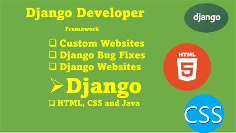 Create Python Django Website Backend Frontend With Html Css By Jangohassnain Fiverr