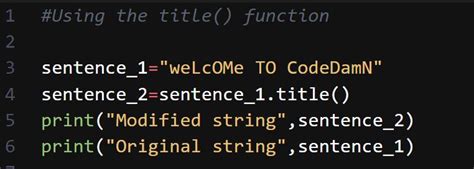 How To Capitalize First Letter In Python
