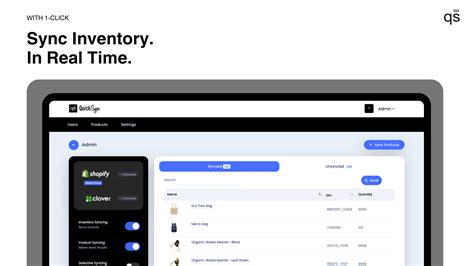 Quicksync For Clover Clover Shopify Integration Quicksync Shopify