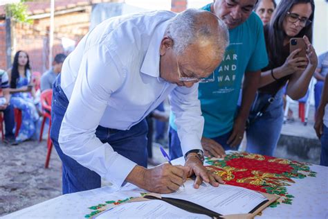 Dr Pessoa Assina Ordem De Serviço Para Asfaltamento Da Vila Samaritana