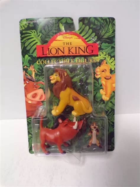 Disneys The Lion King Collectible Figures Simba Timon And Pumbaa