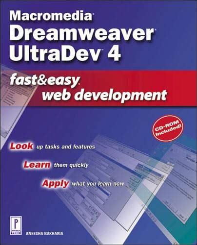 Buy Dreamweaver UltraDev 4 Fast And Easy Web Development Fast Easy