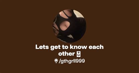 Lets Get To Know Each Other Find Lets Get To Know Each Other