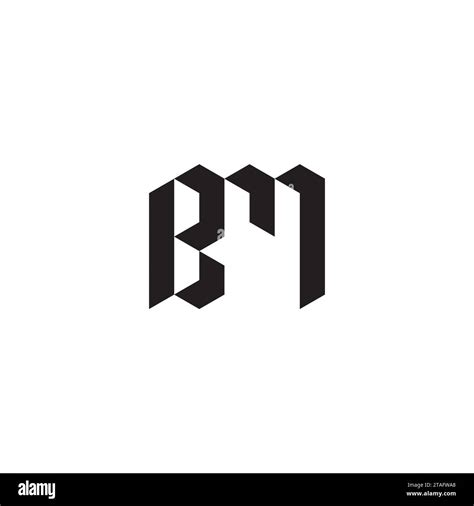Bm Initial Logo Letters In High Quality Professional Design That Will