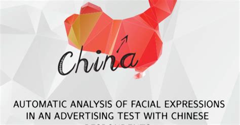 automatic analysis of facial expressions in an advertising test with