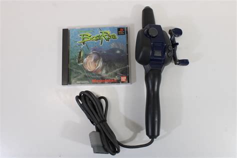 Bandai Bass Rise Fishing Controller Slps 01930 With Game B