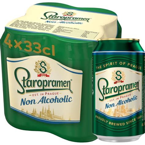 Köp Staropramen Alkoholfri Burk 05 4x33cl På