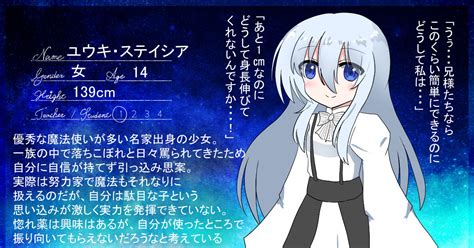 星の雫】 【星の雫】ユウキ・ステイシア【生徒】 テルル千矢臣を増やし隊隊長のイラスト Pixiv