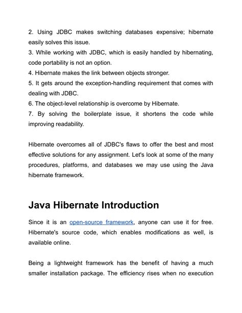 Ppt Hibernate Framework In Java Powerpoint Presentation Free Download Id11486547