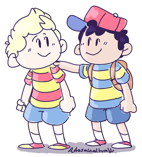 Ness And Lucas By Patcha On DeviantArt