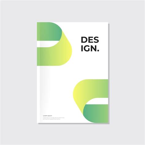 Premium Vector Brochure Cover Template Layout