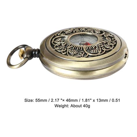 Retro Bronze Pocket Watch Compass The Outdoors Shop