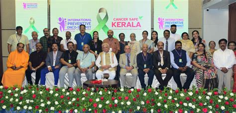അന്താരാഷ്ട്ര കാൻസർ പ്രതിരോധ ഉച്ചകോടി ഗവര്‍ണര്‍ ആരിഫ് മുഹമ്മദ്‌ ഖാന്