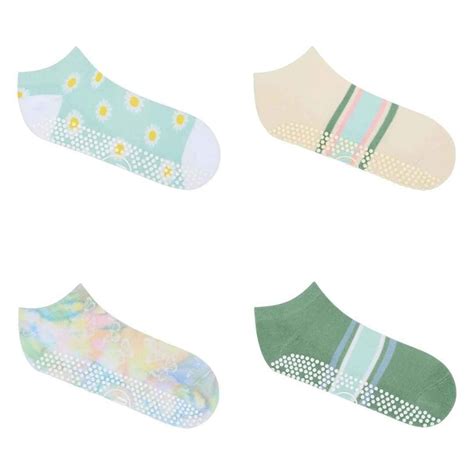 Move Active Pilates Grip Socks Papaya Clinic