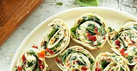 Sun Dried Tomato And Basil Pinwheels Best Food