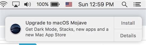 Macos Mojave Update Notification Cannot Be Dismissed Without Installing