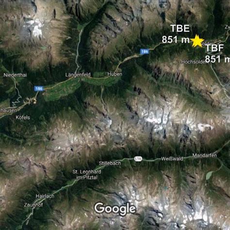 Sampling Sites In Tyrol Along A Valley With An Altitudinal Gradient