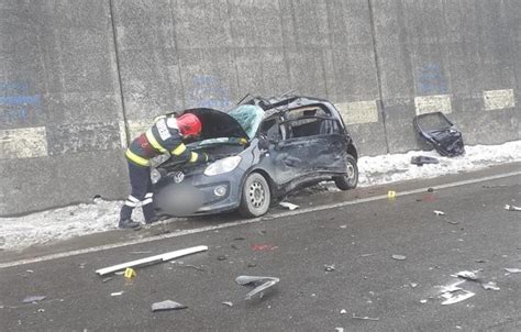 Femeie rănită într un accident între un autoturism și un TIR