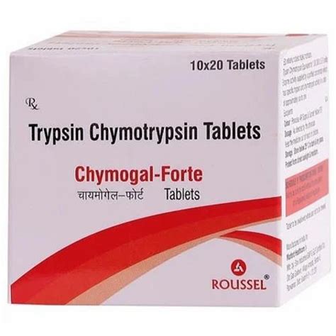 Trypsin Chymotrypsin At 780 Box Pharmaceutical Capsules In