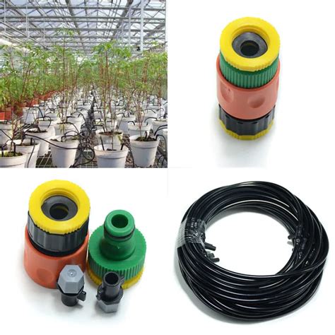 10m Plastic Patio Water Misting Cooling System Sprinkler Misting Nozzle