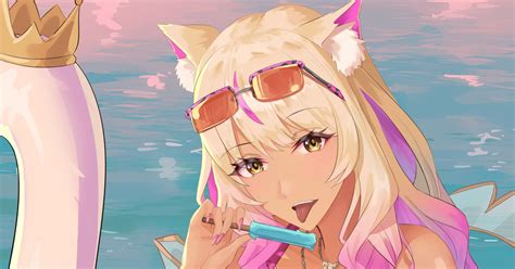 Fategrandorder 鈴鹿御前 水着 未方澪 Reiのイラスト Pixiv