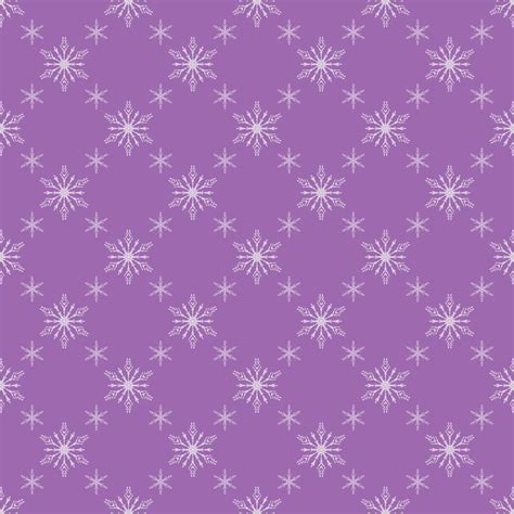 Purple Seamless Snowflake Pattern 5472311 Vector Art At Vecteezy