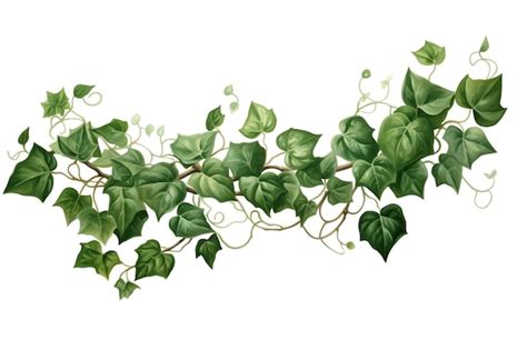 Premium Ai Image Plants In White Background Png Generative Ai
