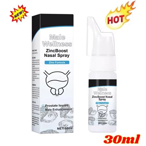 Nasal Spray Prostate Health Natural Relief Discomfort For Man G7s3 O3a6
