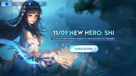 Xi Shi New Hero Xi Shi Coming In November