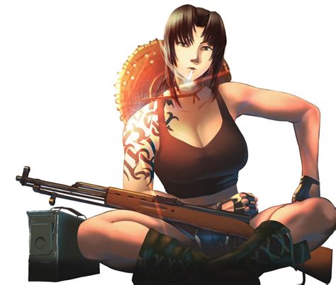 Revy Black Lagoon Drawn By Adunmadun Danbooru