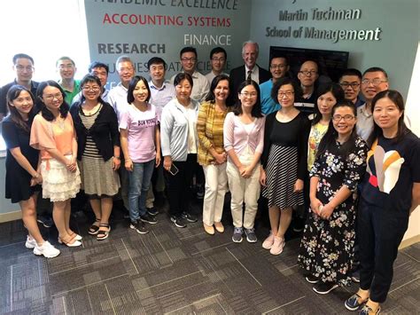 Lixin Faculty Visit Martin Tuchman School Of Management