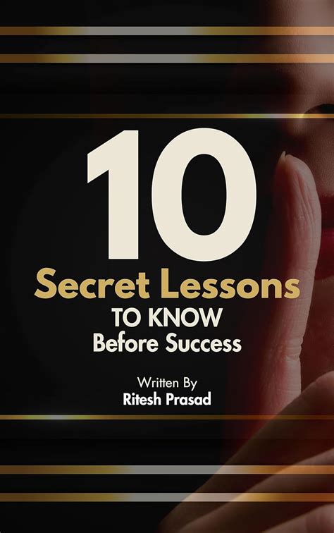 Amazon 10 SECRETS TO KNOW BEFORE SUCCESS MOTIVATIONAL Book 1