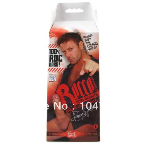 Rocco Siffredi Signature Cock In 75 Inches Molded Form Him Dual