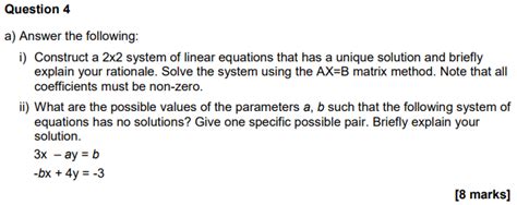 Solved A Answer The Following I Construct A 2 Ti