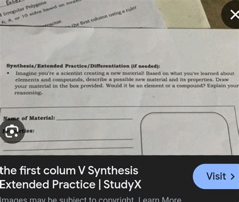 Gular Poly 6 A Or Anctor Whe First Column StudyX