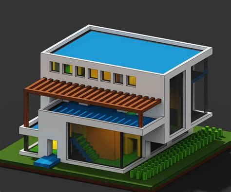 Generating Random Modern Houses With Rewrite Rules Rcellularautomata