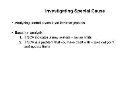 Statistical Process Control Spc And Shewhart Charts Qa
