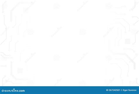 Technology White Background Smooth Circuit Backdrop Modern Tech