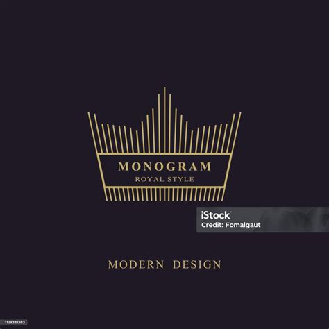 로얄 라이너 모노 그램입니다 왕관 로고입니다 임금의 부호입니다 우아한 디자인입니다 간단한 템플릿입니다 로열티 명함 회사 이름 로고 호텔 레스토랑의 창조적 상징 웹