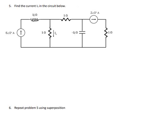 Solved Find The Current I In The Circuit Below Chegg Com