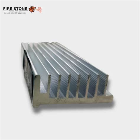 Aluminium Aluminum Heat Sink Profile For Gpu Round Fin At Rs 240 Kg