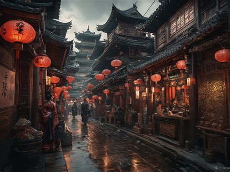 Premium Free Ai Images Geisha Cyberpunk City