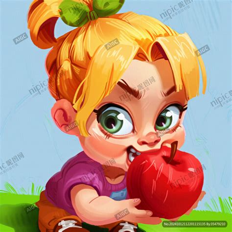 Ai创作图卡通可爱小苹果妹妹 卡通苹果拟人形象 卡通女孩苹果图片 卡通苹果女孩 苹果水果插画女孩 可爱小农夫拿苹果 卡通可爱小石榴农夫 手绘插画卡通苹果女孩 苹果插画人物 小女孩苹果包装插画