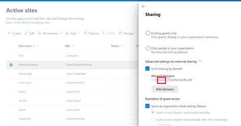 Sharepoint Issue With External Sharing Limit Sharing By Domain