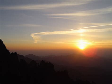 Free Stock Photo Of Landscape With Mountain Range At Twilight Photoeverywhere