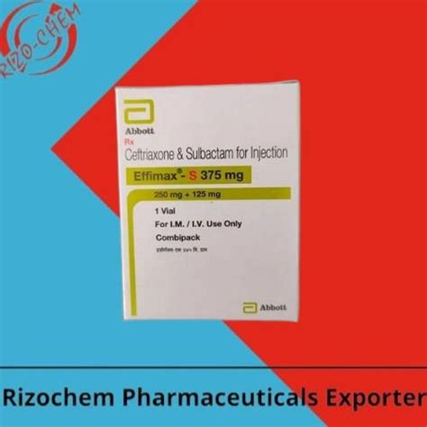 Effimax S 250 Mg125 Mg Injection Top Pharmaceutical Wholesaler Exporter