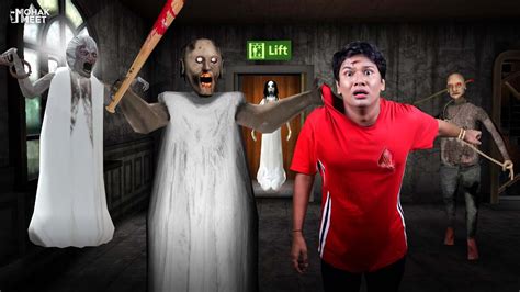 Granny 5 Unofficial Gameplay ग्रैनी Horror Game Granny Chapter