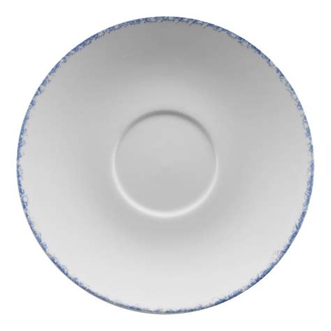 International Tableware Provincial 6 14 Sponged Blue Porcelain