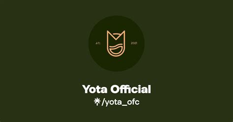 Yota Official Linktree