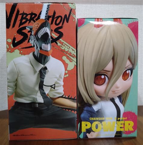 チェンソーマン フィギュア 2種 Qposket パワー Vibration Stars｜paypayフリマ